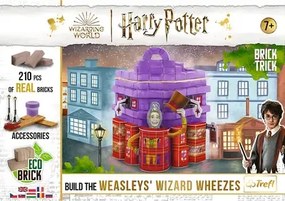 Trefl - Stavebnice - BRICK TRICK Harry Potter: Weasleyho kouzelnické ž
