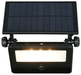 LED nástěnné solární venkovní svítidlo se senzorem pohybu (výška 15,5 cm) Moura – Trio