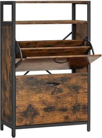 Botník, úzký úložník na boty pro 8-12 párů bot, 30 x 60 x 95 cm