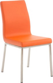 Sada 2 jídelních židlí Colmar – oranžová