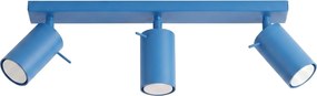 Sollux Lighting Stropní svítidlo RING 3L azurové