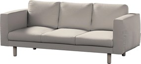 Potah na pohovku IKEA Norsborg 3-místná barva béžová látka pletený vzor