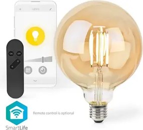Nedis SmartLife LED žárovka / Wi-Fi / E27 / 806 lm / 7 W / Android  iO