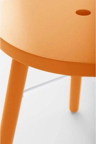 Oranžová stolička Kinna – Jotex