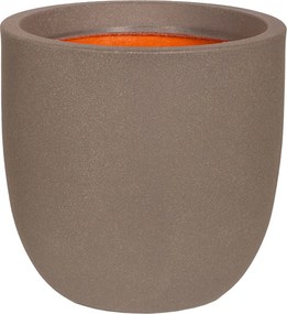Capi Urban Smooth NL Planter Ball Warm Taupe Ø 35 cm / V 34 cm