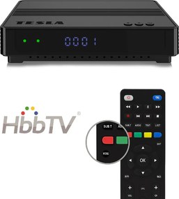TESLA HYbbRID TV TH210 - DVB-T2 set-top box s HbbTV