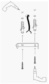 Designový lustr Faustyna 100 cm černý