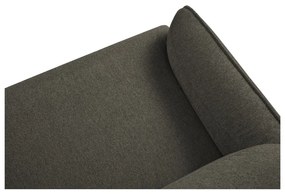 Tmavě šedé křeslo Windsor &amp; Co Sofas Neso