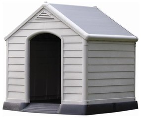 Šedá boudička pro psa 95x99 cm – Curver