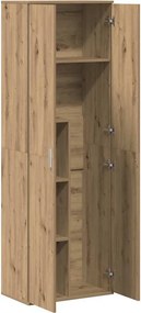 Highboard 60 x 35 x 180 cm Kompozitní dřevo dub artisan 3365568