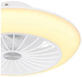 Globo 03632W - LED Stropní svítidlo s ventilátorem LAFEE LED/18W/230V