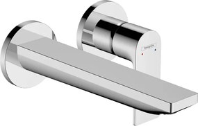 Hansgrohe Rebris E - Páková umyvadlová baterie pod omítku, pro montáž na stěnu, s výtokem 20 cm, chrom 72568000