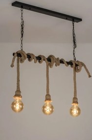 Závěsné designové svítidlo Rope Industry Bulb 3