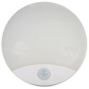 LED Venkovní stropní svítidlo se senzorem LED/15W/230V IP44