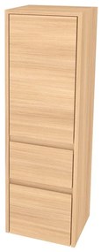 Mereo Opto koupelnová skříňka vysoká 125 cm, pravé otevírání, Multidecor, Dub Sand Barbera CN995PDSB1