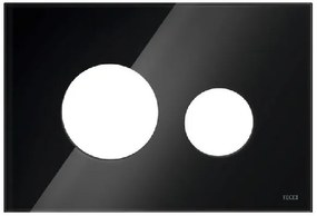 Tece TECEloop - Kryt ovládání splachování TECEloop, černé sklo 9240674