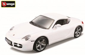 Kovový model bburago 1:32 porche cayman s white