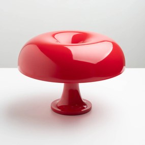 Artemide Nessino - designová stolní lampa, červená