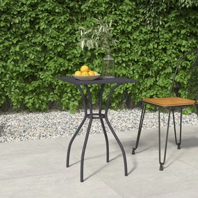 Zahradní stůl antracitový 50 x 50 x 72 cm ocelové pletivo - Default Title
