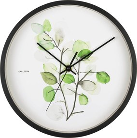 Nástěnné hodiny Botanical Eucalyptus