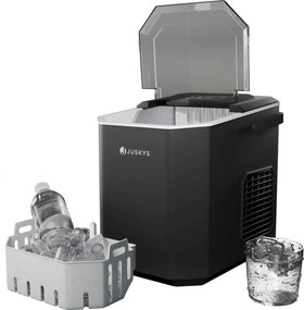 Juskys Výrobník ledu IceOracle se samočištěním Barva: červená