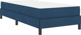 Postel s boxspringem Modrá 90 x 190 cm textil 3398457