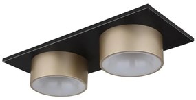Globo 56964-2 - LED Stropní svítidlo RAYMOND LED/24W/230V 3000K 46x20 cm mosaz 56964-2