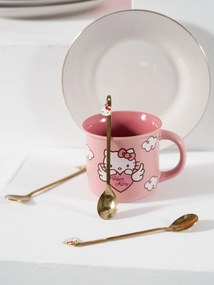 Sinsay - Sada lžiček s přívěsky Hello Kitty - zlatá