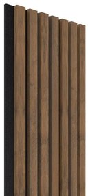 Akustický panel Oak tobacco 29,5x275 cm lamely na filcu