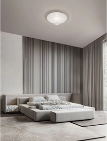 Matně bílé ocelové LED stmívatelné stropní svítidlo Nima – Nova Luce