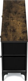 Retro komoda LINEA - old wood / MDF