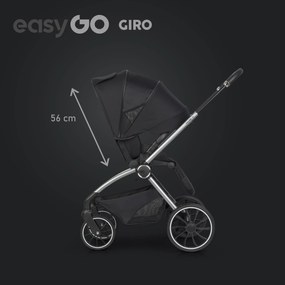 Kombinovaný kočárek EasyGo Giro 2v1 Ebony Black