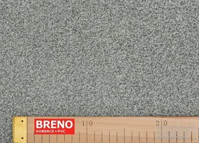 Breno Metrážový koberec ALPHA 75, šíře 400 cm, Šedá
