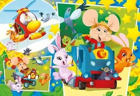 Clementoni PUZZLE Myšák Gigio MAXI / 104 dílků / od 4 let