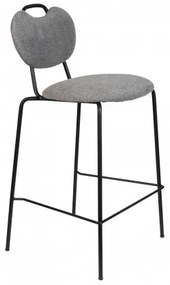 Barová židle ASPEN WLL 95 cm, šedá White Label Living 1501724