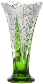 Váza Flowerbud, barva zelená, výška 255 mm