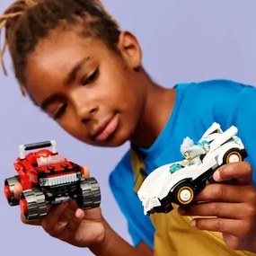 LEGO® Sonic the Hedgehog™ 77118 Silver a jeho auto vs. Knuckles a jeho