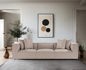 Hanah Home Třímístná pohovka SORA béžová