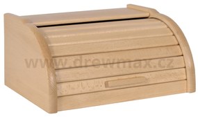 Drewmax GD228 - Chlebník z bukového dřeva 32x25x15cm - Buk