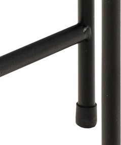 ACTONA Kulatý odkládací stolek AVILA hnědý ⌀42 cm