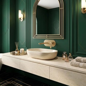 Rea, Podomítková vanová baterie REA Arcos Brush Gold, REA-B6977