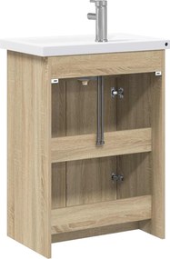 Sada koupelnového nábytku Dub sonoma 81 x 40 x 84,5 cm 3404284