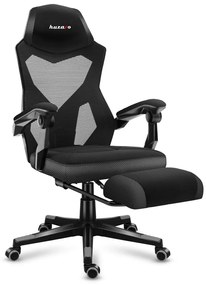 Huzaro Herní židle Combat 3.0 s výsuvnou podnožkou - šedá