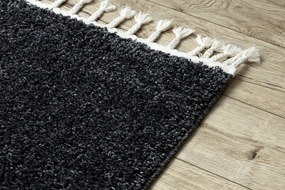Dywany Łuszczów, Kusový koberec Berber 9000 grey, 140x190, šedá, obývací pokoj