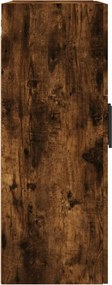 Nástěnné skříňky 2 ks kouřový dub 69,5 x 34 x 90 cm 3195648
