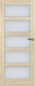 Interiérové dveře vasco doors BRAGA model 6 Průchozí rozměr: 70 x 197 cm, Orientace dveří: Levé dveře, Dekor: Dub Aljaška