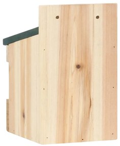 Ptačí budky 4 ks 12 x 16 x 20 cm jedlové dřevo - Default Title