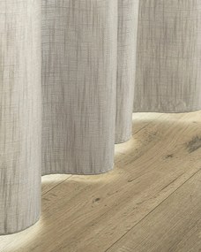 Závěs na řasicí pásku strukturovaná šedá 140 x 280 cm 1 ks.