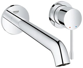 Grohe Essence - Umyvadlová baterie L pod omítku, 2-otvorová instalace, chrom 19967001