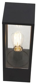 Průmyslová stojací lampa černá 40 cm IP44 - Charlois
